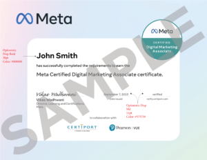 META – certifications